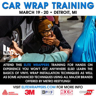 Car Wrap & PPF Training Class - MI - March 17th - 18th 2026 – Elite ...